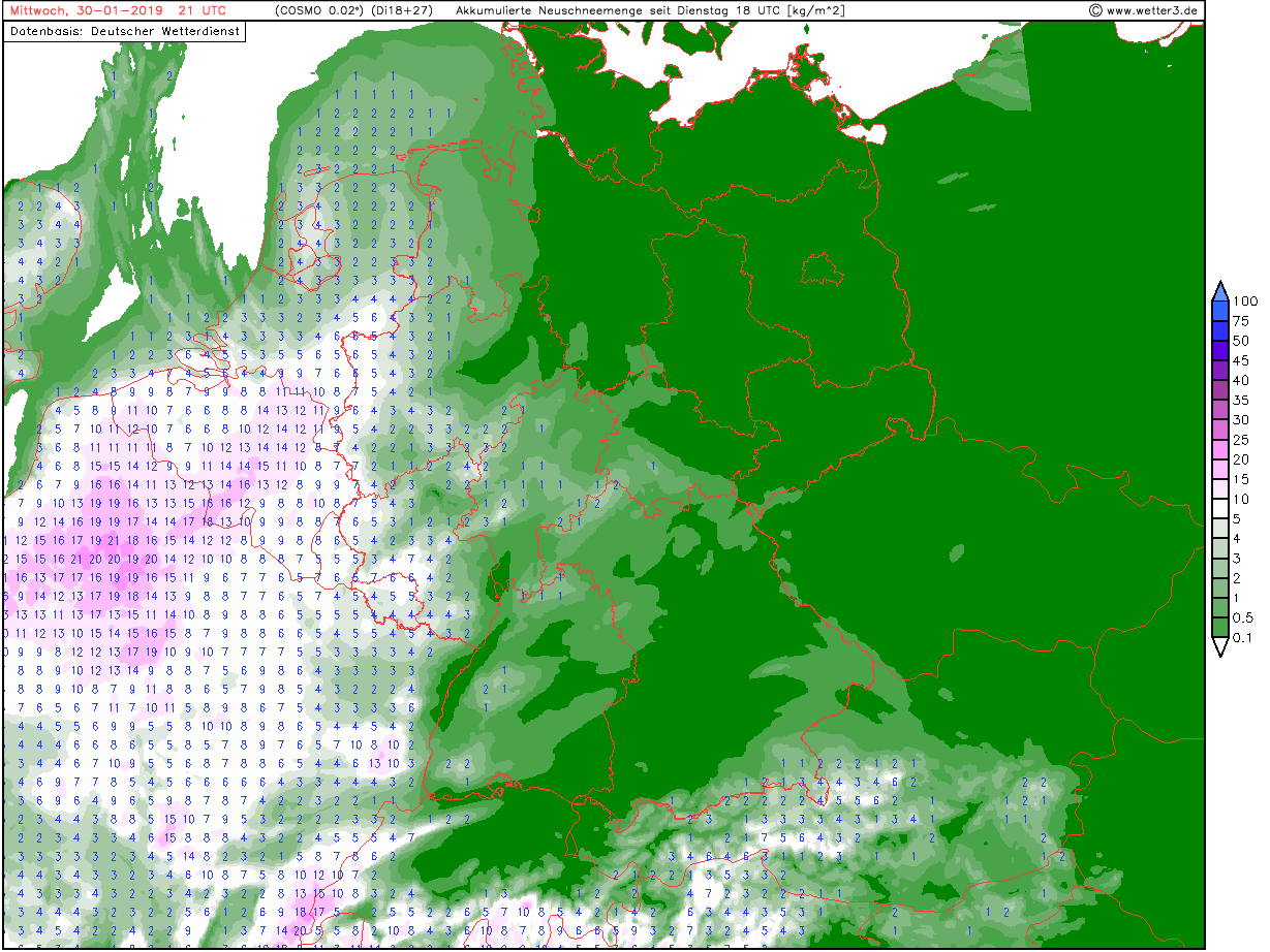 Weerwoord | GFS, COSMO, ICON