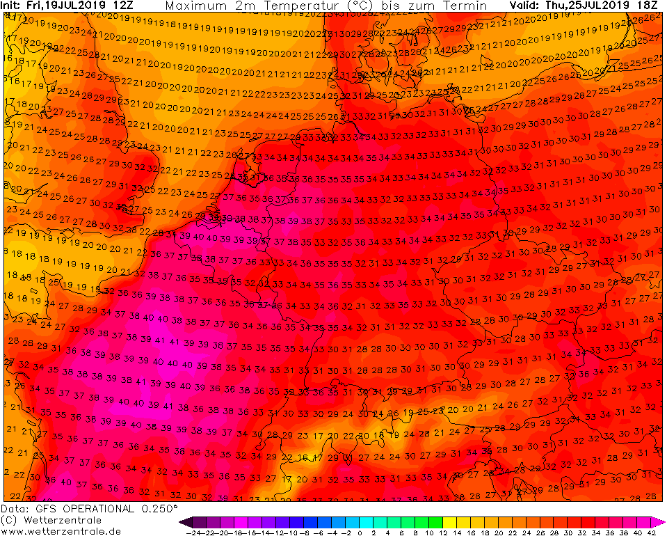Weerwoord | GFS, UKMO en ICON: Allemaal het heetst mogelijke scenario.