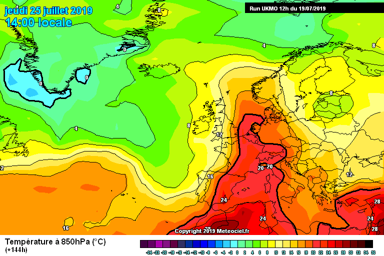 Weerwoord | GFS, UKMO en ICON: Allemaal het heetst mogelijke scenario.
