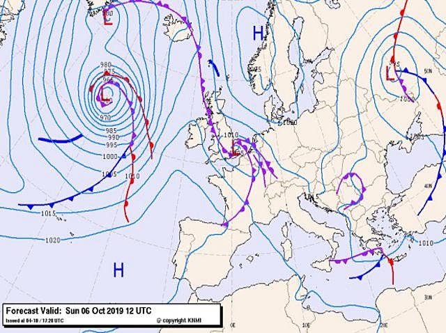 Weerwoord | Morgen een lagedrukkern op het occlusiefront