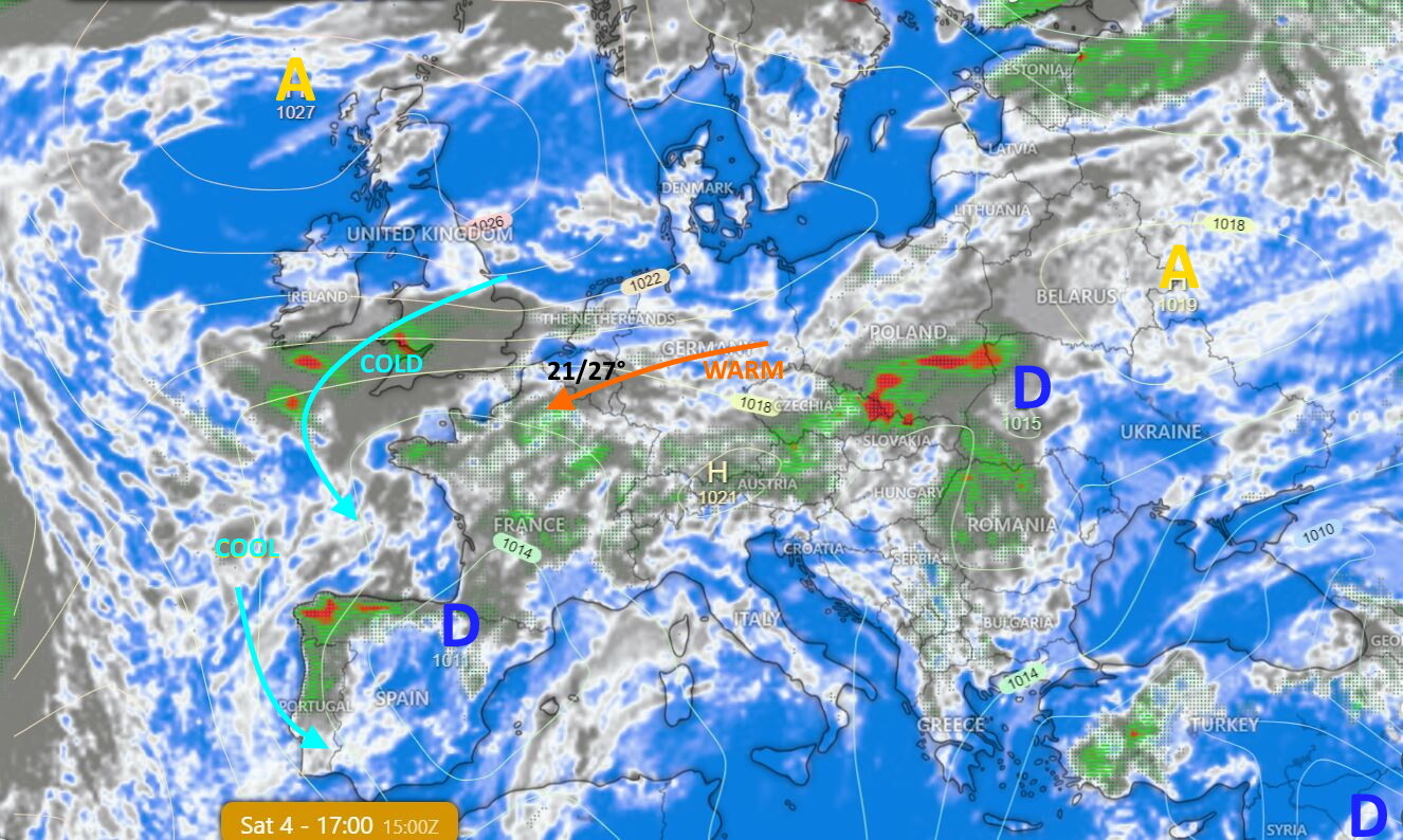 Weerwoord | Weerpraatje + Kaarten ICON/ECMWF00-06z