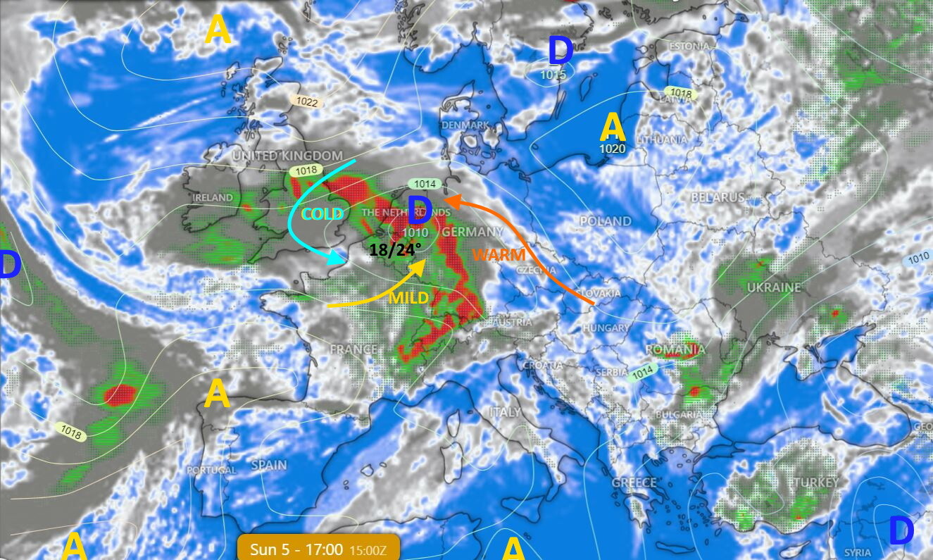 Weerwoord | Weerpraatje + Kaarten ICON/ECMWF00-06z