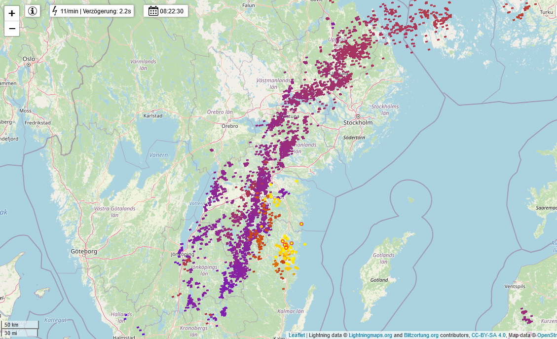 Weerwoord | Zware regen in Zweden en zuidwest Finland